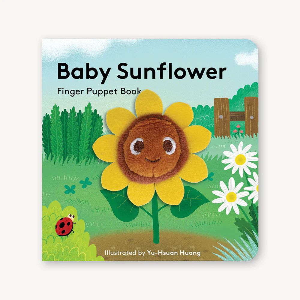 BABY SUNFLOWER: FINGER PUPPET BOOK | Kingfisher Road | Online Boutique