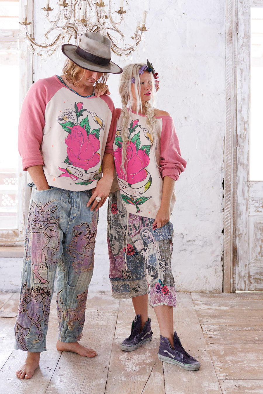 MINERS PANTS WITH SUNFLOWERS-ASHBURY PEACE | Kingfisher Road | Online ...
