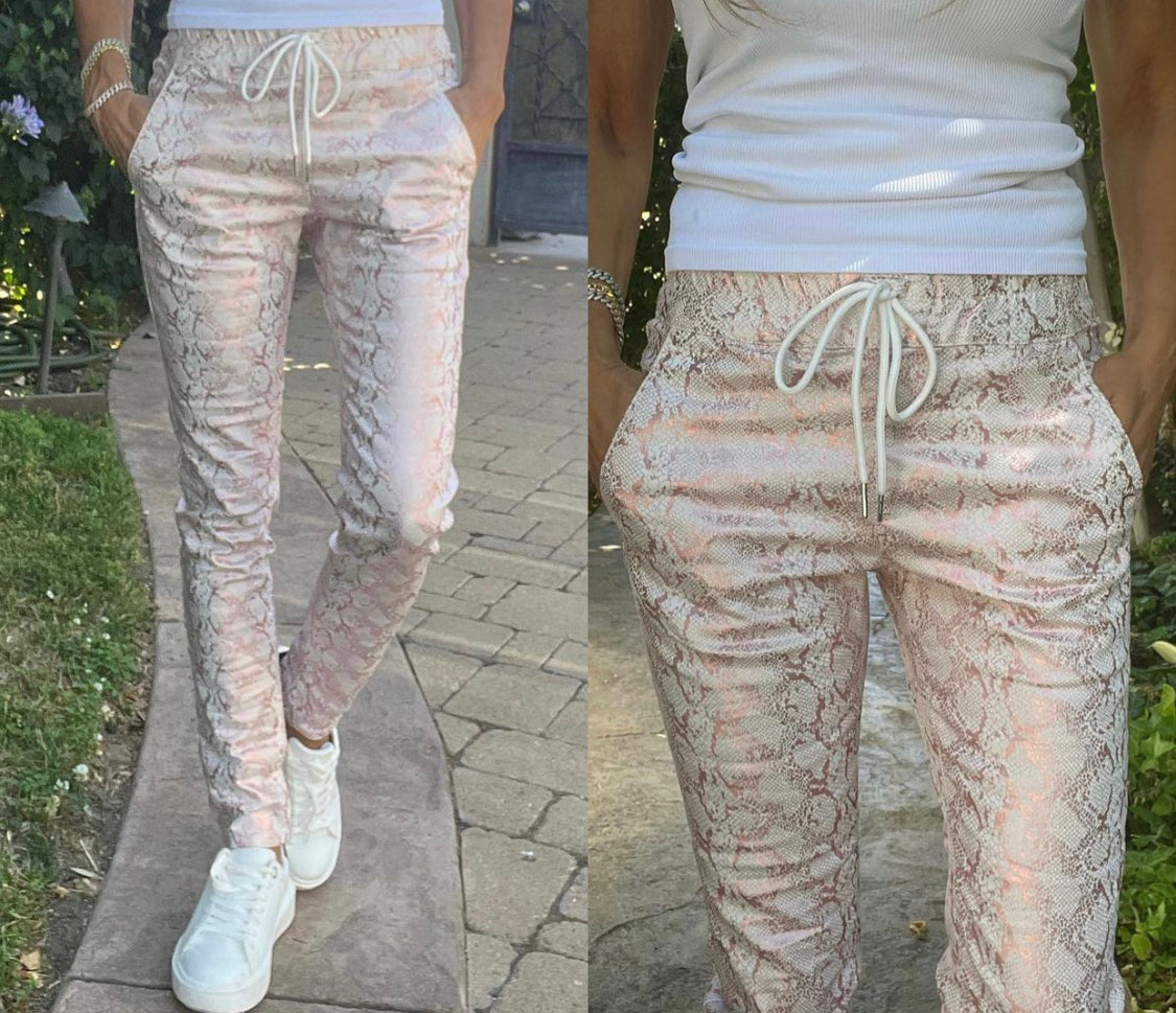 SHELY ROSE GOLD PYTHON | Kingfisher Road | Online Boutique