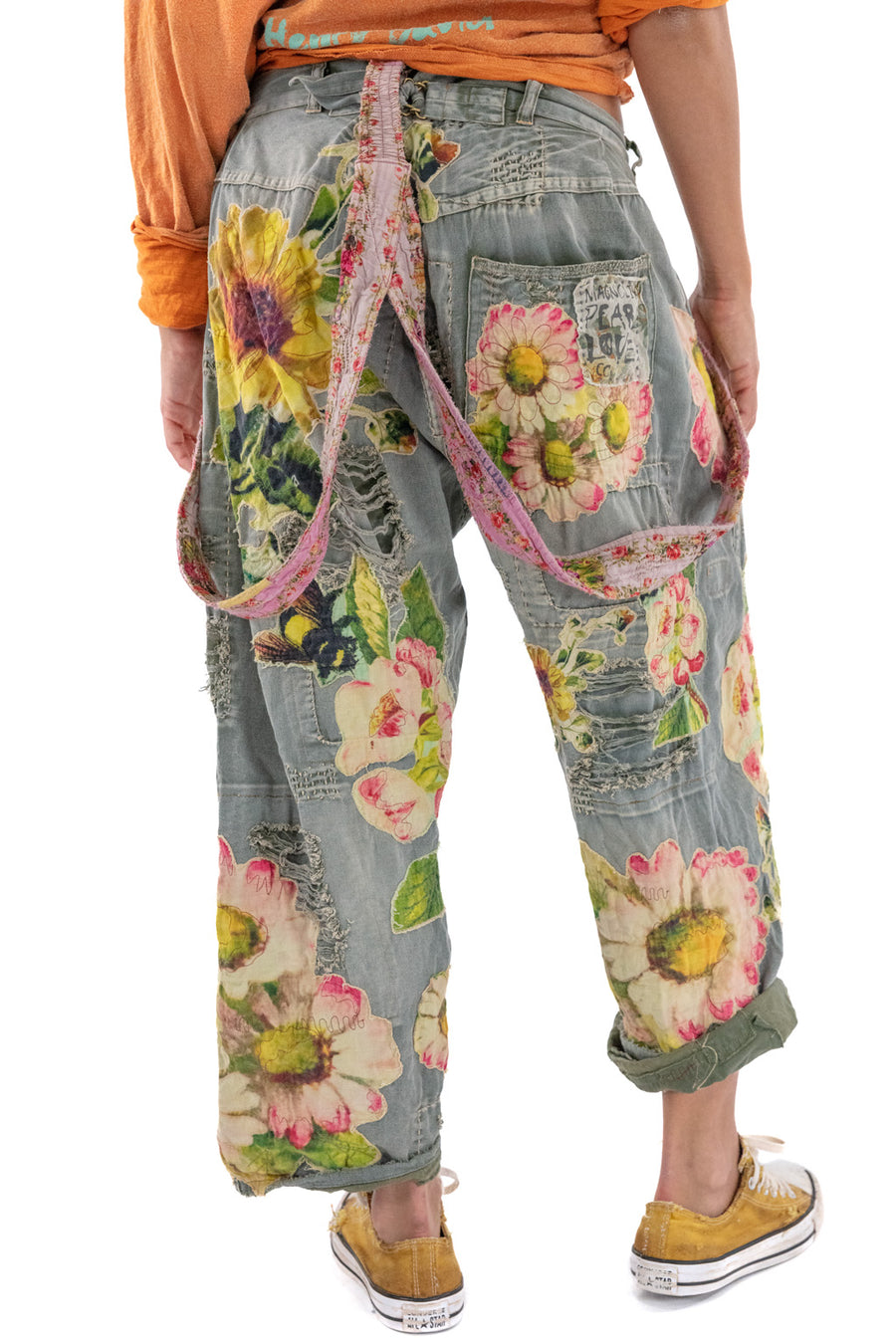 MINERS PANTS WITH SUNFLOWERS-ASHBURY PEACE | Kingfisher Road | Online ...